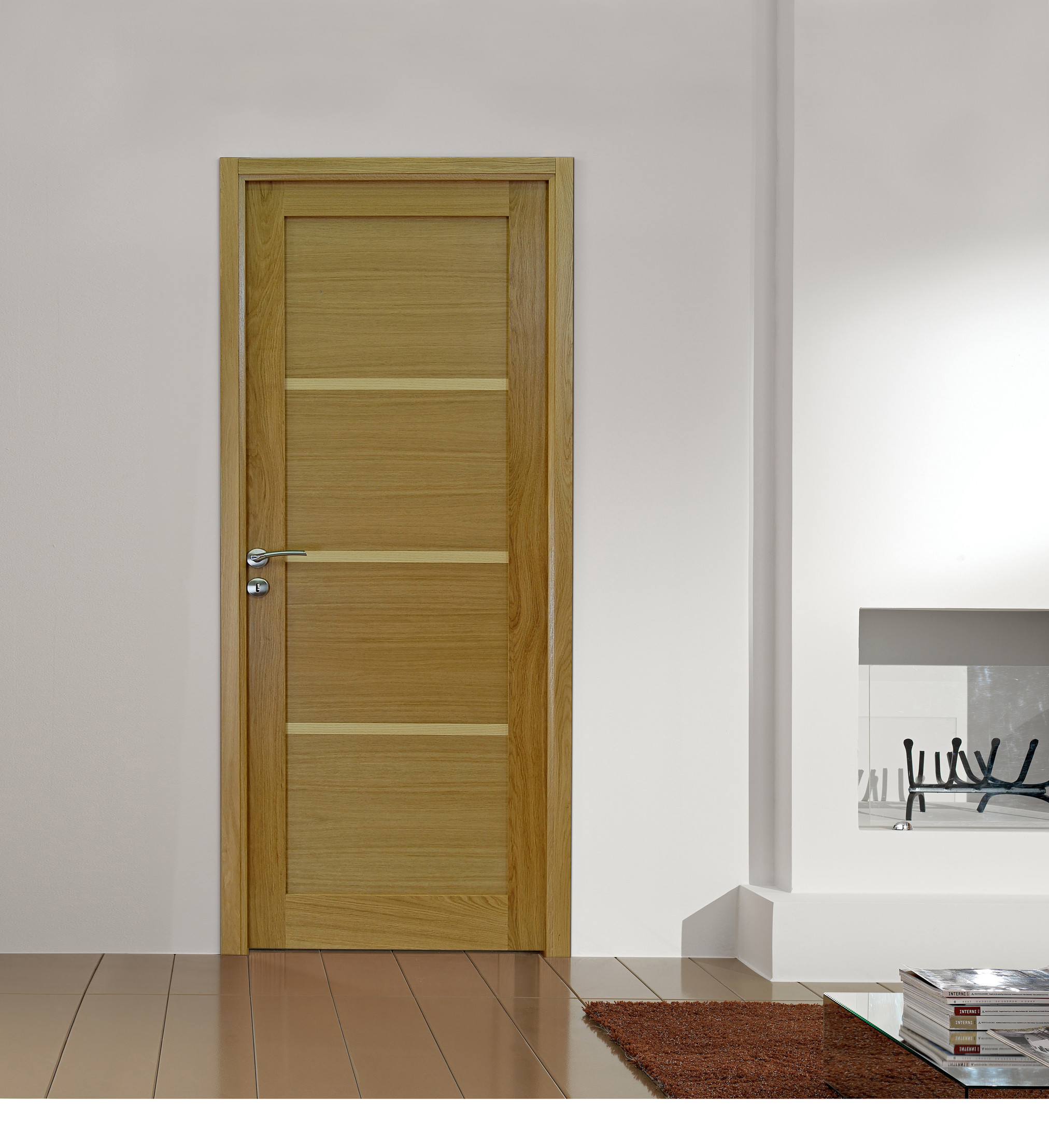 Porte intérieure Listel H - Chêne naturel natural wood